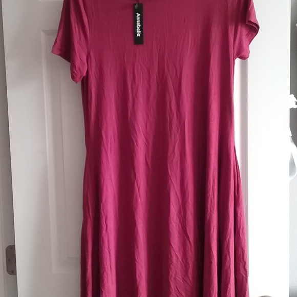 Annabelle | Dresses | Annabelle Medium Berry Swing Dress | Poshmark